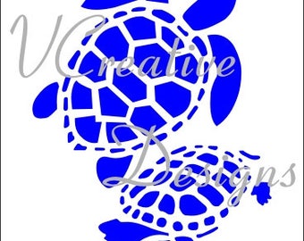 Turtle stencils | Etsy