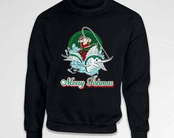 Fishing sweater | Etsy