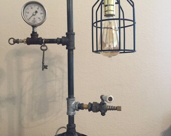 Steampunk lamp | Etsy