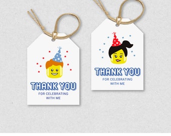 Goody bag tags | Etsy