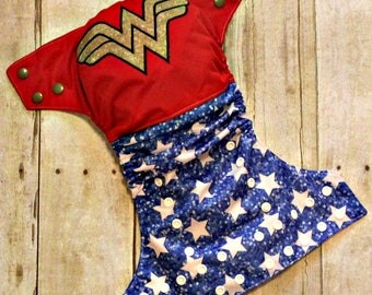 Superhero diaper | Etsy