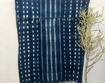 Indigo fabric | Etsy