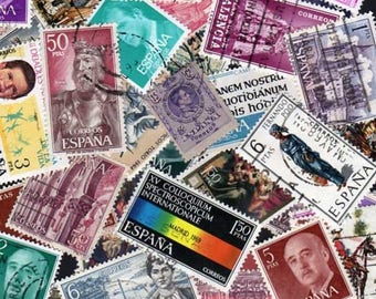 Vintage Postage Stamps | Etsy