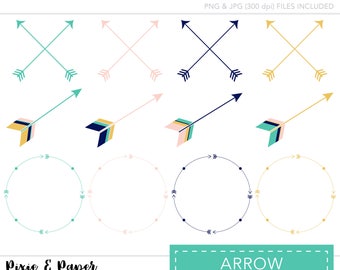 Cute Arrow Clipart Digital Arrow Clipart Decorative Arrows