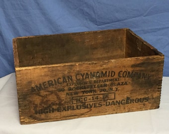 Dynamite crate | Etsy