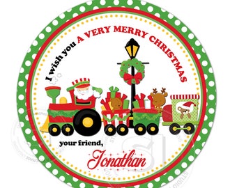 Christmas train | Etsy