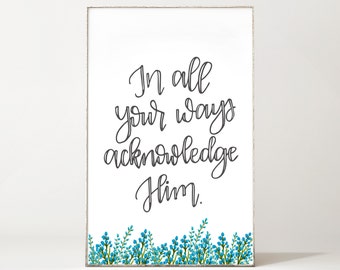 Acknowledge him | Etsy