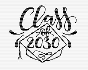 Class of 2030 svg | Etsy