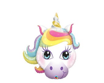 Unicorn balloon | Etsy