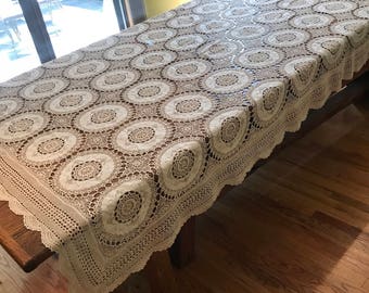 Victorian tablecloth | Etsy