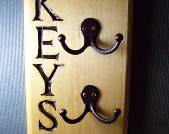 Wall key holder | Etsy