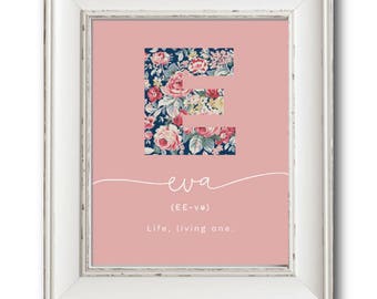 Name meaning art | Etsy