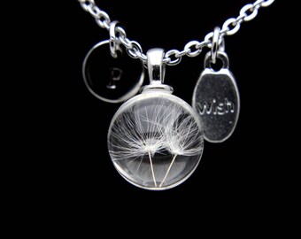 Dandelion charm | Etsy