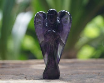 Amethyst angel | Etsy