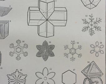 Snowflake home decor | Etsy
