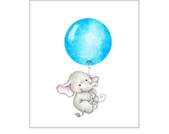 Baby elephant nursery | Etsy