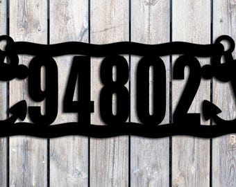 Lake house numbers | Etsy