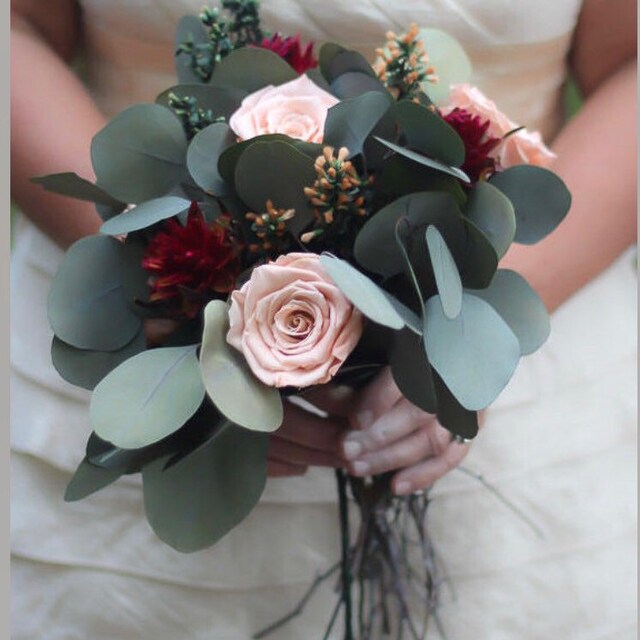 Dried Wedding Flower Arrangements & Dried by PickaBloomFlowers