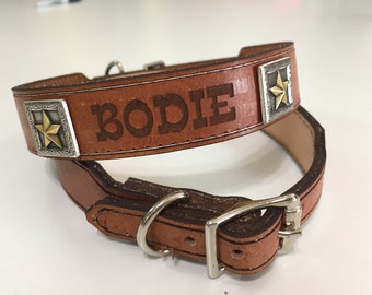 Western dog collar | Etsy