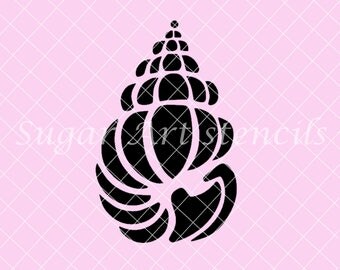 Shell stencils | Etsy