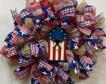 Veterans day wreath | Etsy