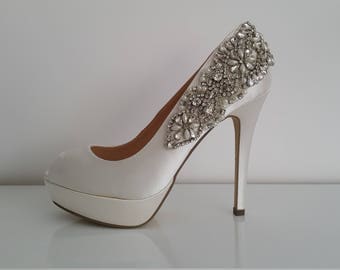 Crystal bridal shoes | Etsy
