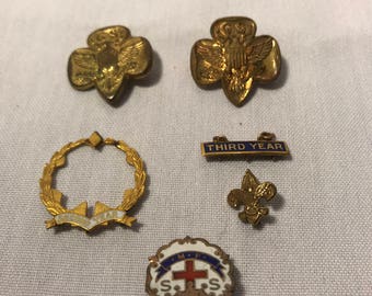 Boy scout pin | Etsy