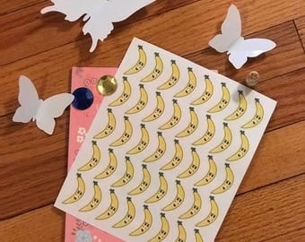 Banana stickers | Etsy