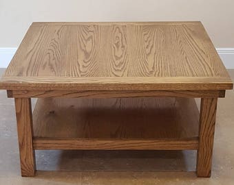 Oak coffee table | Etsy