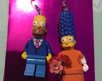 Simpsons earrings | Etsy