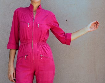 80s jumpsuit | Etsy