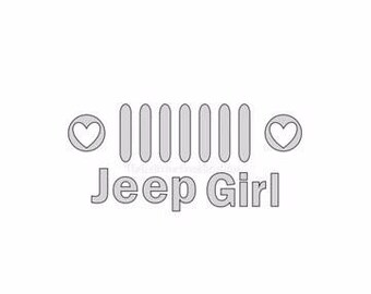 Jeep girl decals | Etsy