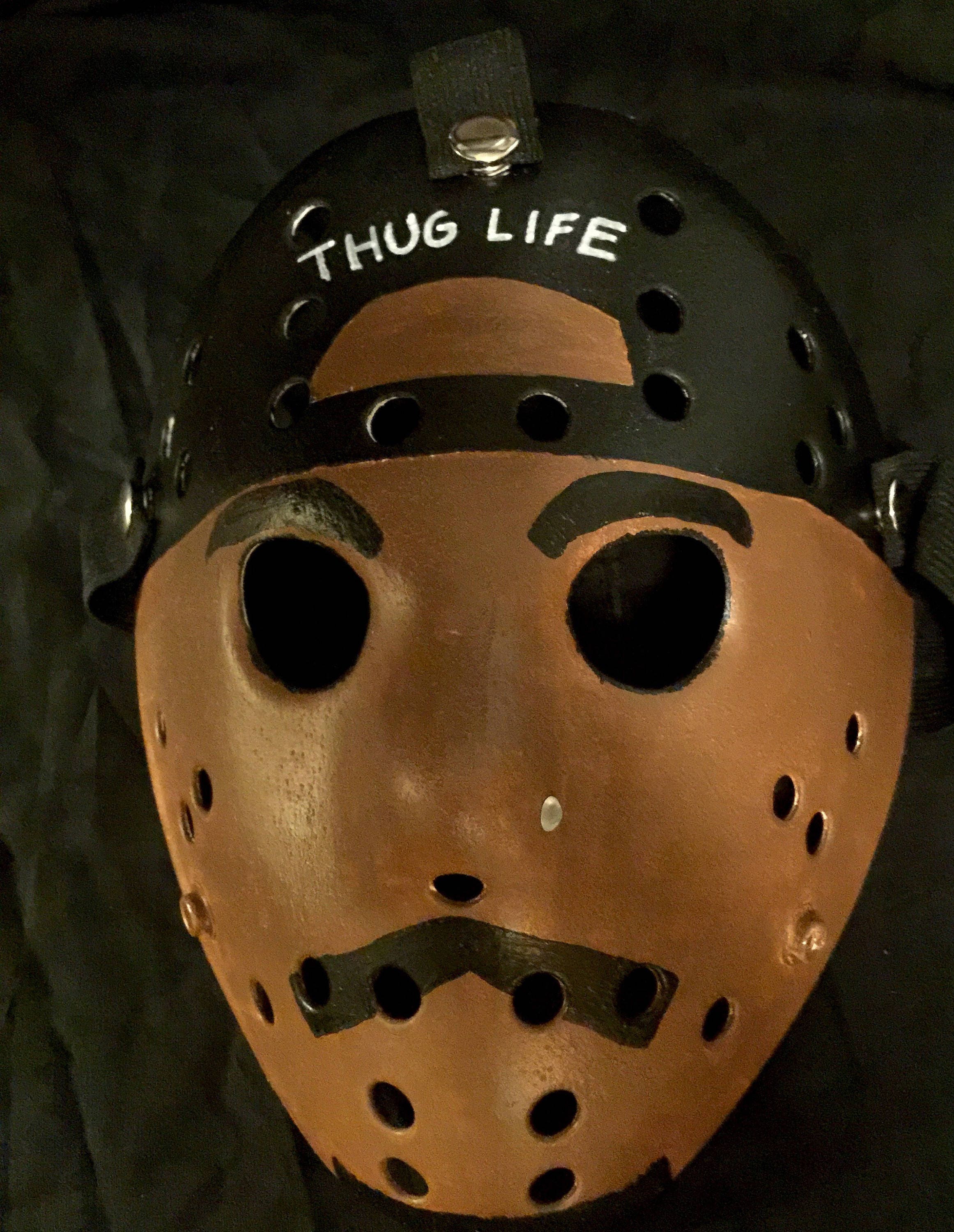 Tupac Shakur 2Pac Custom Inspired 13X Studios Hockey Mask