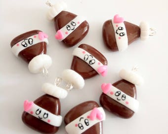 Kawaii Nutella plush doll plushie Happy version