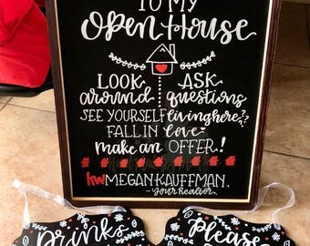 Open house sign | Etsy