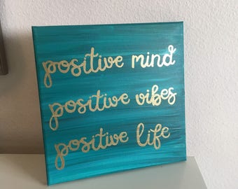 Positive vibes | Etsy