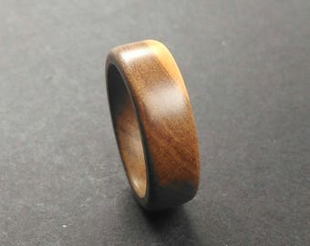 Wood Ring 5 Year Anniversary Wooden Ring Custom Wooden Ring