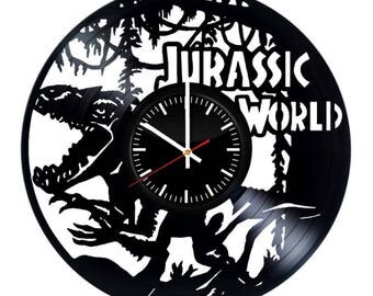 Dinosaur wall clock | Etsy