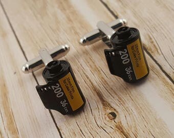 Camera cufflinks | Etsy