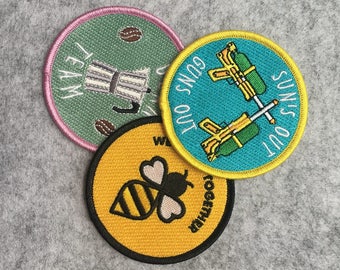Custom logo patches | Etsy