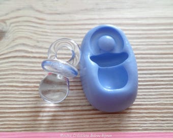 PACIFIER Silicone BABY MOLD Craft Supply Baby Pacifier