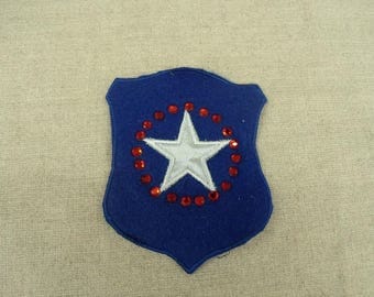 Stained glass 1st TSC patch suncatcher/wall hanging