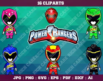 Power rangers svg | Etsy