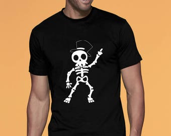 Skeleton shirt | Etsy
