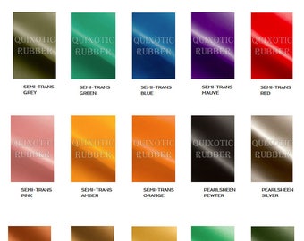 Sea Beach Glass Rarity Poster Color Chart Rare Colors