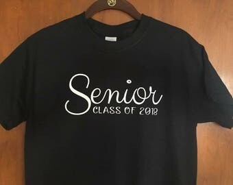 Senior shirt | Etsy