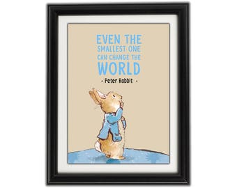 Peter rabbit quote | Etsy