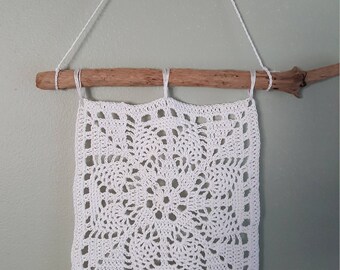 Crochet wall art | Etsy