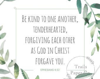 Ephesians 4 32 | Etsy