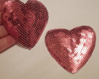 Heart patches | Etsy